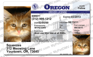 Pet Licenses for State Oregon - MyPetDMV.com